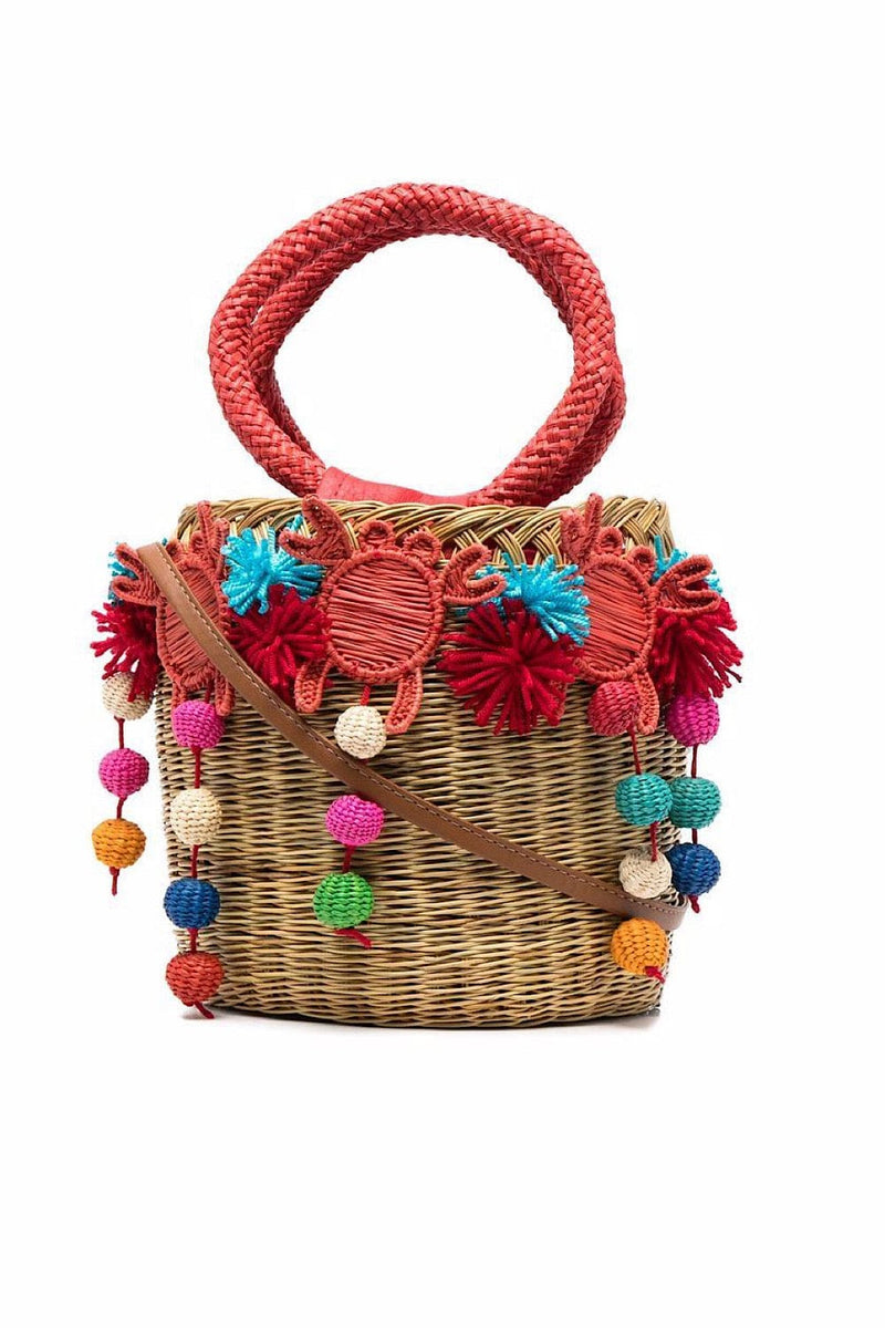 Serpui Lauren Crabs and Balls Bucket Bag 10796 – beautycollection.gr